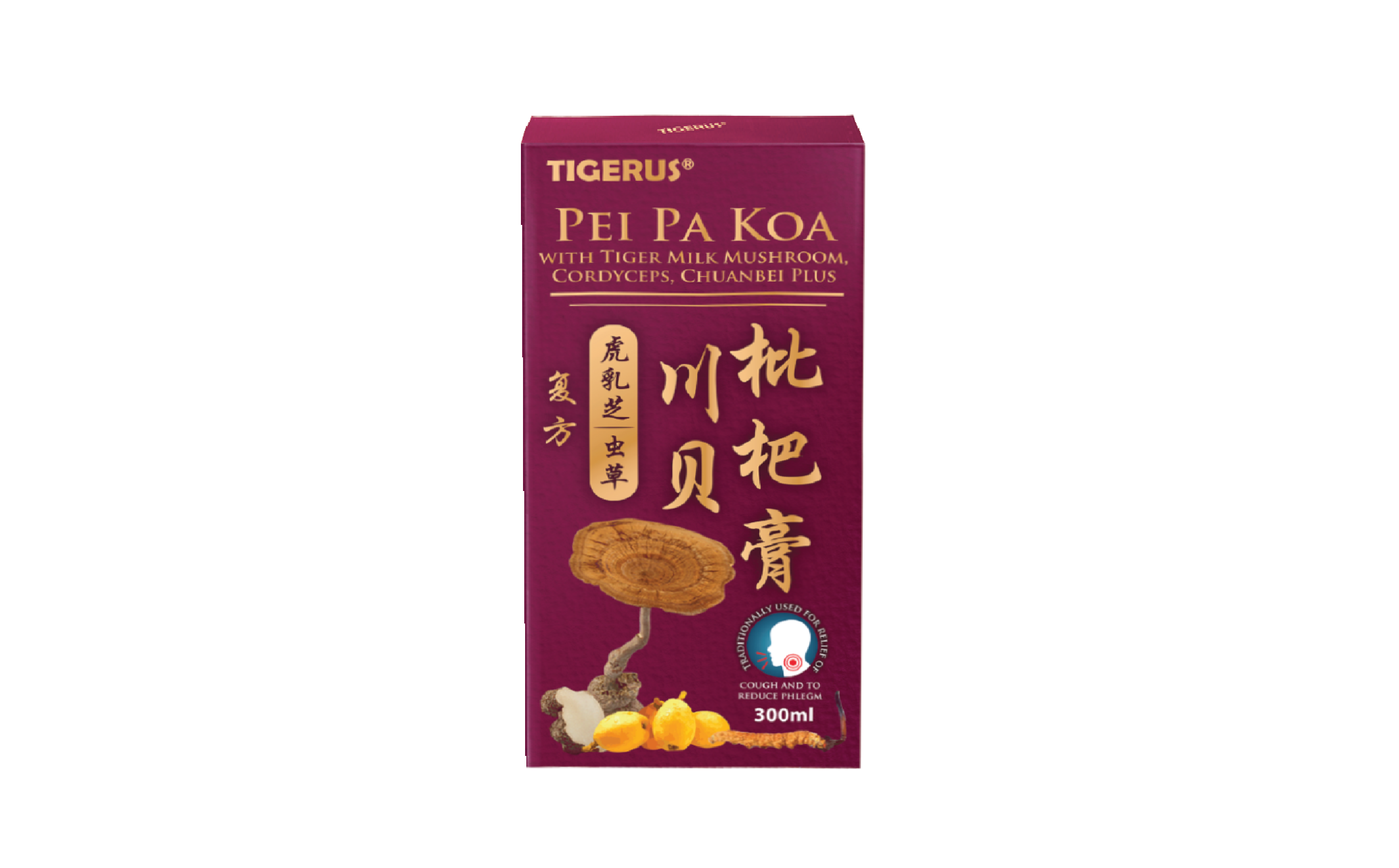 TIGERUS® PEI PA KOA Bottle 300ml - GT Healthcare