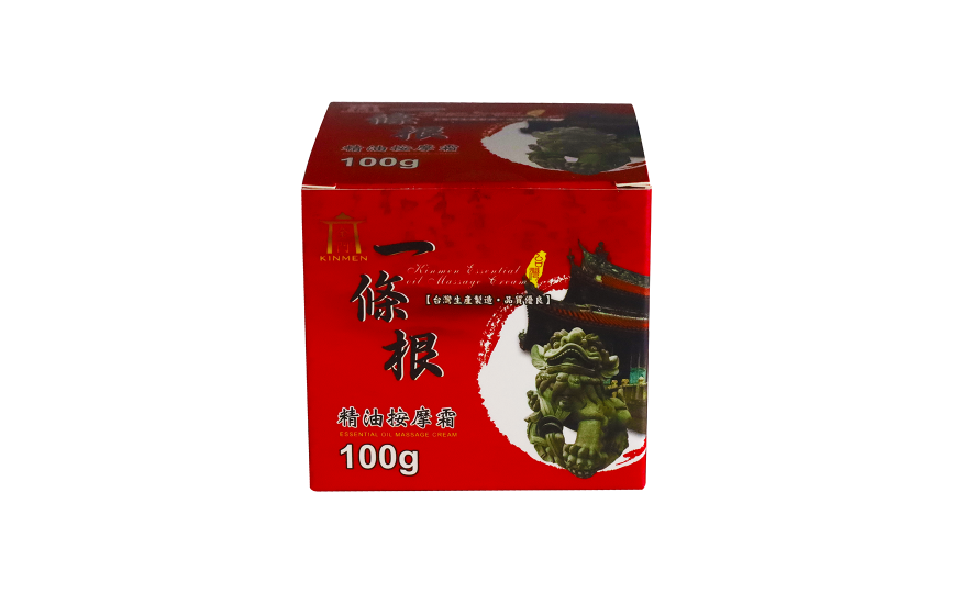 Taiwan Kinmen Essential Oil Massage Cream 100g - GT Healthcare